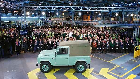 It's the End of the Line for Jaguar Land Rover's Defender | IndustryWeek