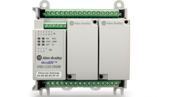 Allen-Bradley Micro820 Programmable Logic Controller Optimized for ...