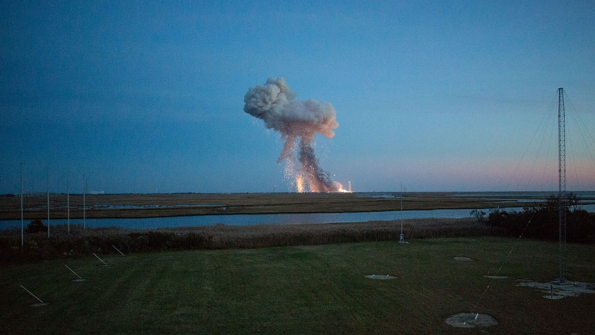 Antares Rocket Fiery Explosion | IndustryWeek