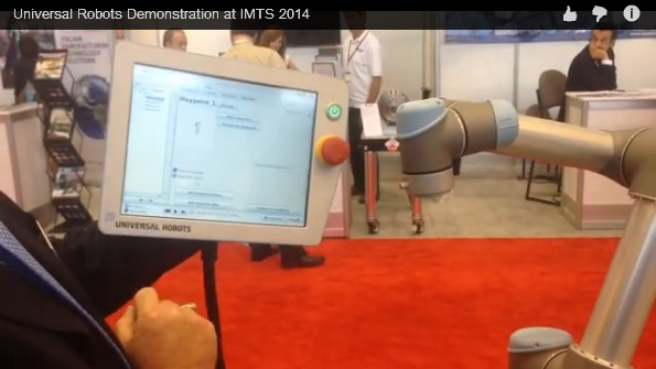 How to 'Program' a Robot in Less Than Two Minutes, at IMTS [VIDEO ...